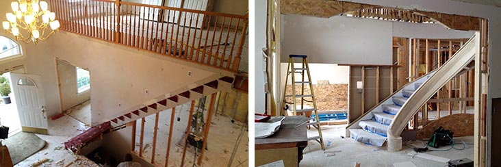 A Custom Stair Constractor's Solution For Ugly Stairs | Salt Lake City, UT